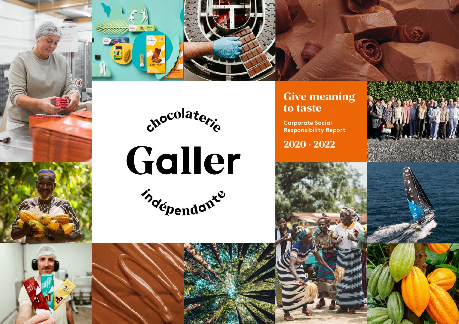 The filled tablets, the ultra-gourmand novelty from Chocolaterie Galler ...